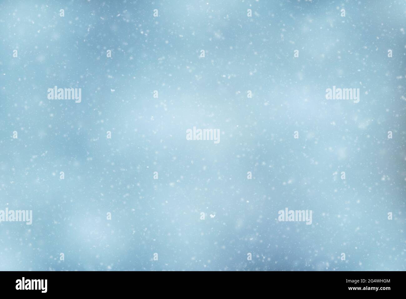 Snowfall texture of snowflakes on blurry background design weather ...