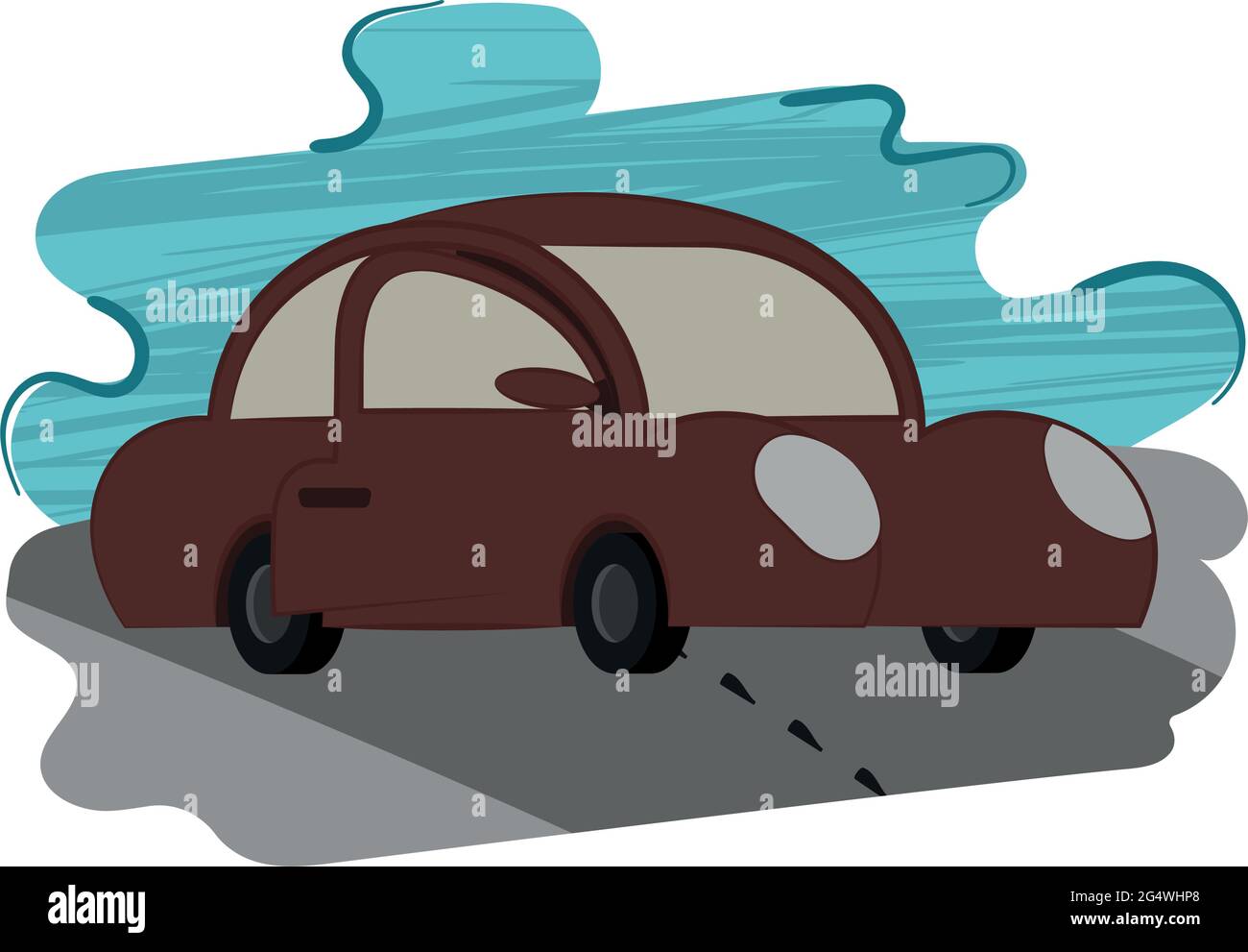 Isolated car icon automobile transport Stock Vector Image & Art - Alamy