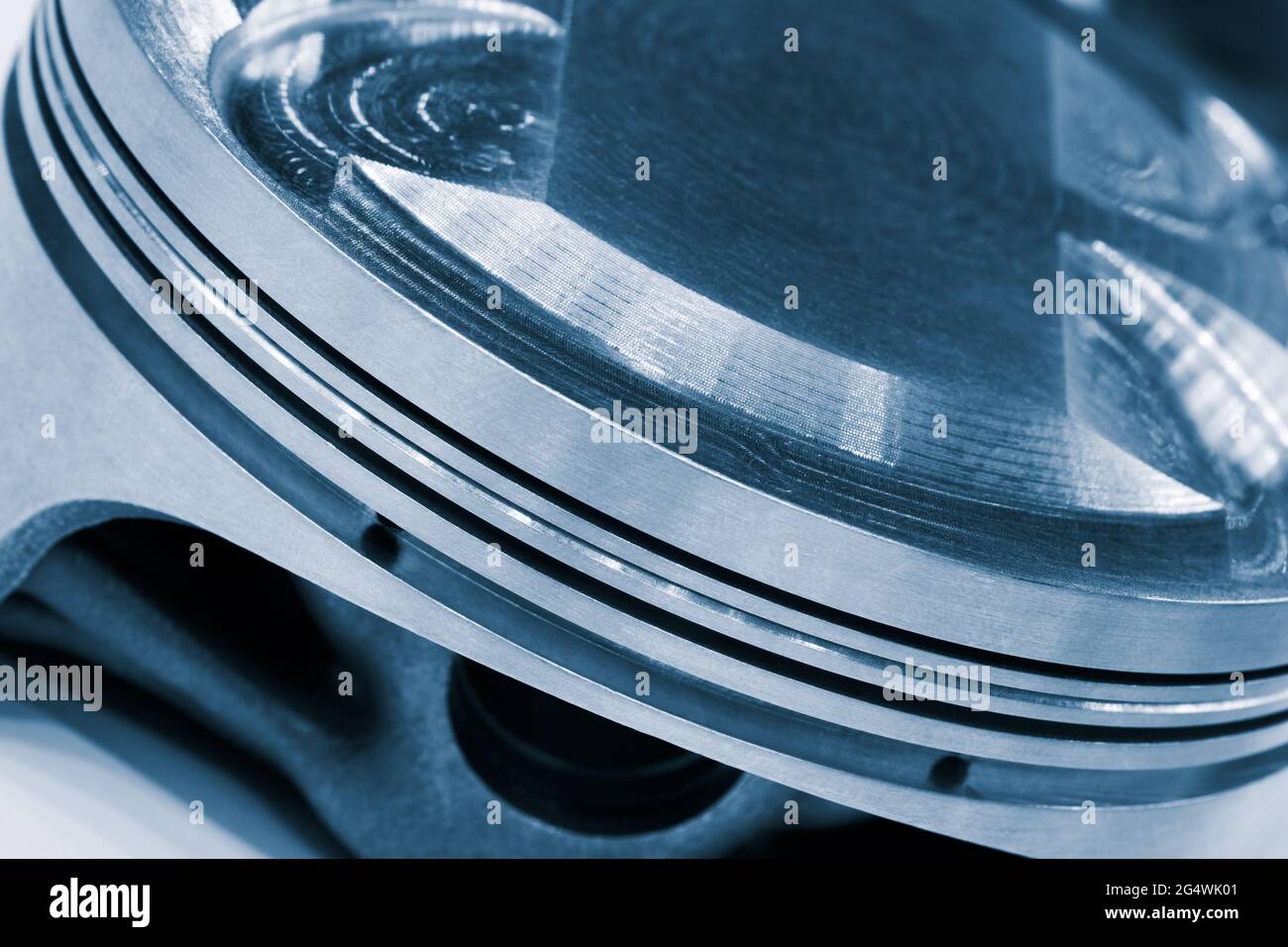 Modern piston close-up made using 3D printing technology Stock Photo ...