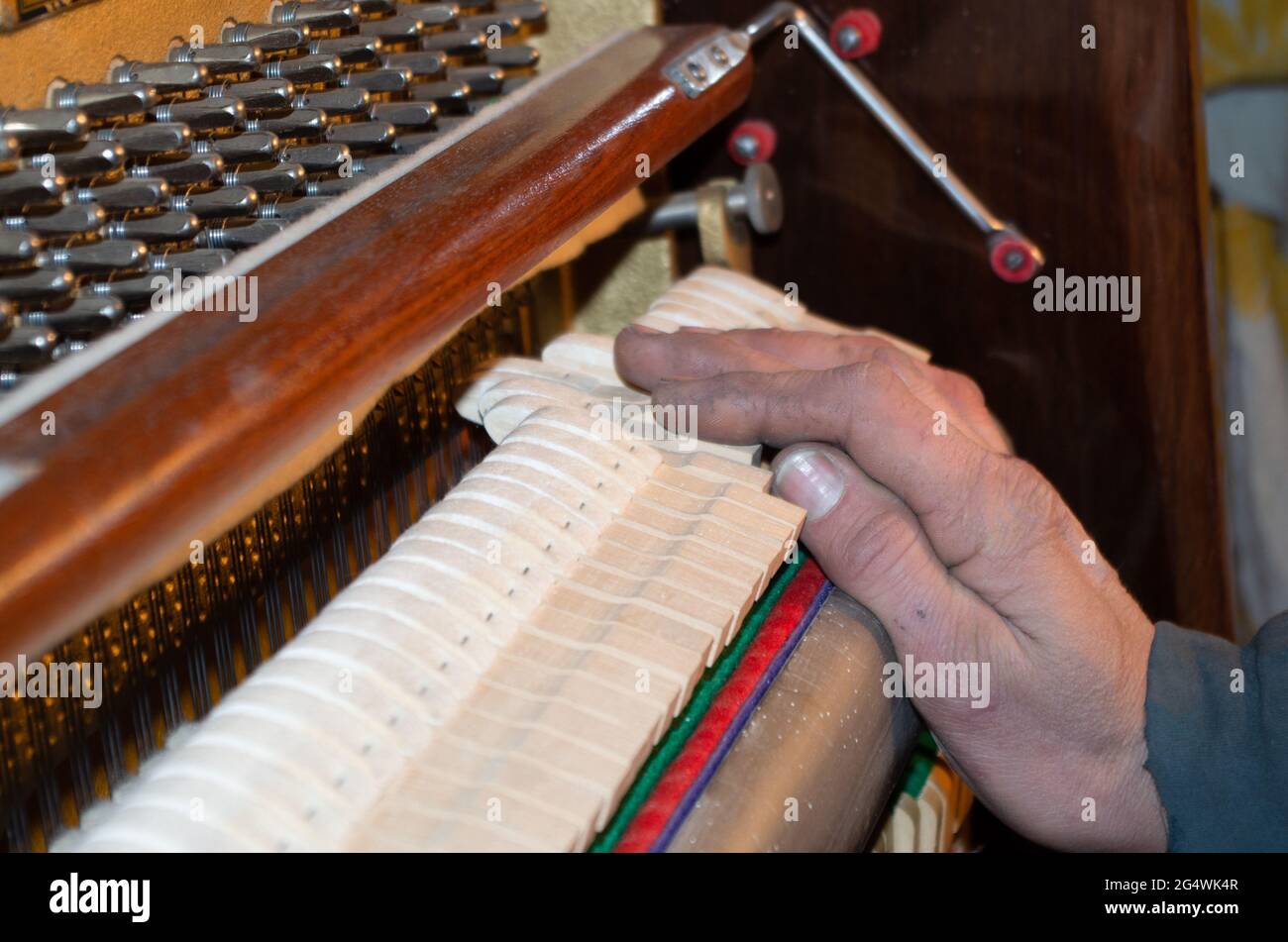 Piano repair hi-res stock photography and images - Alamy