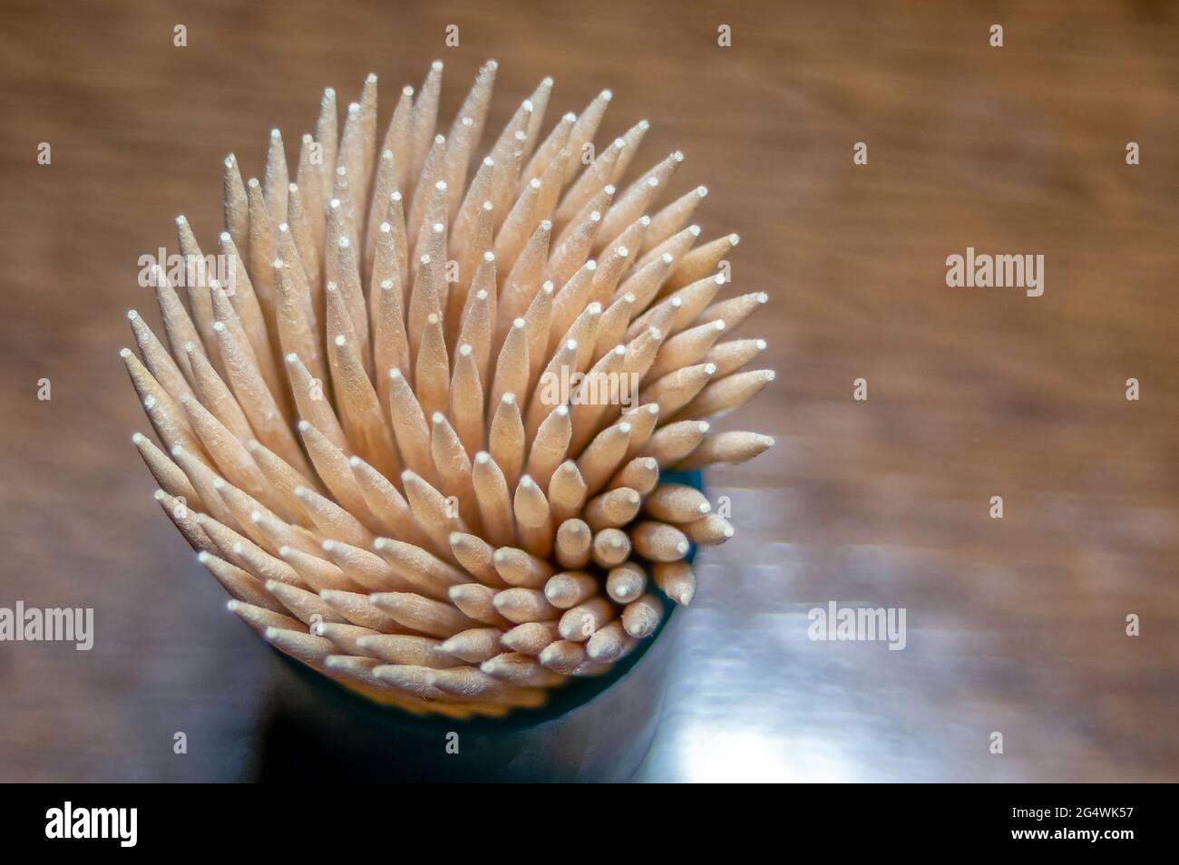 Tooth wood toothpicks hi-res stock photography and images - Alamy