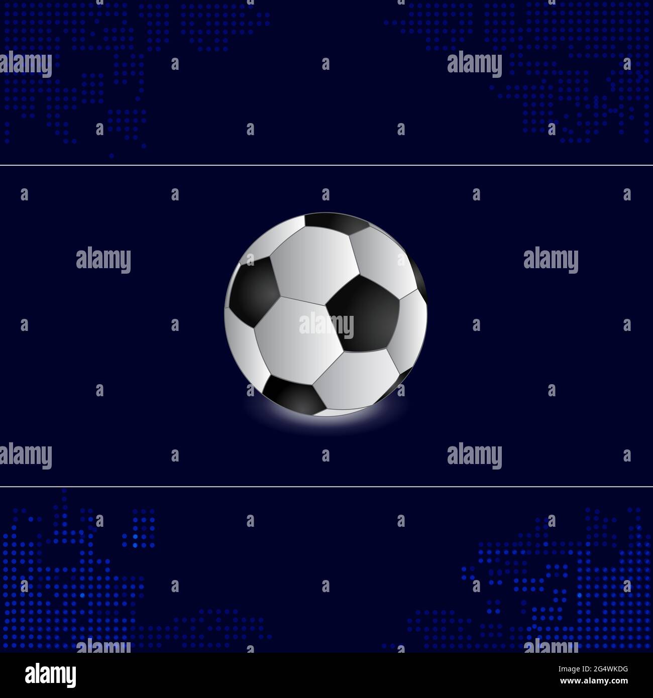 Football vector clipart hi-res stock photography and images - Alamy