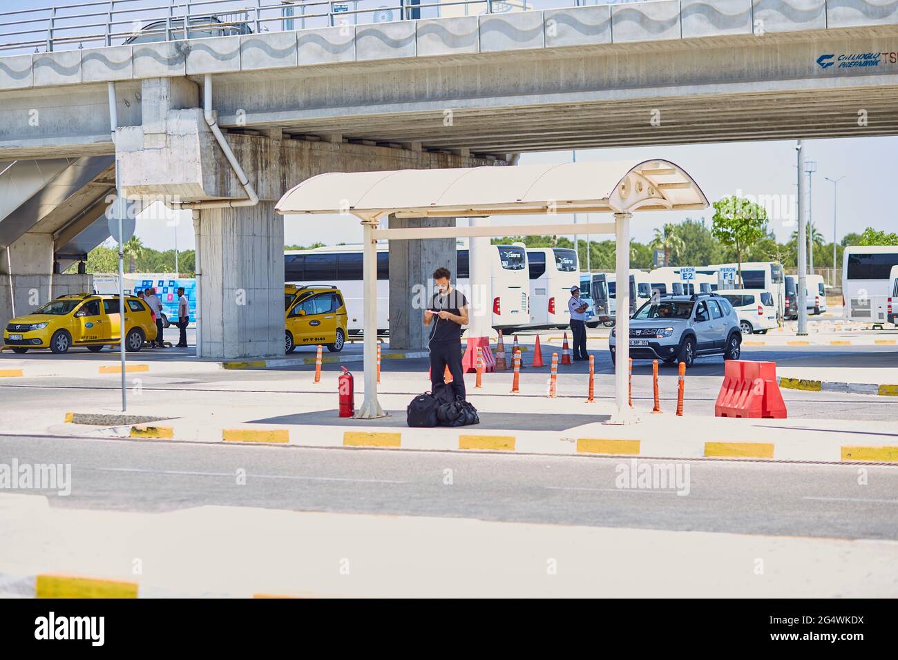 Bus station antalya bus hi-res stock photography and images - Alamy