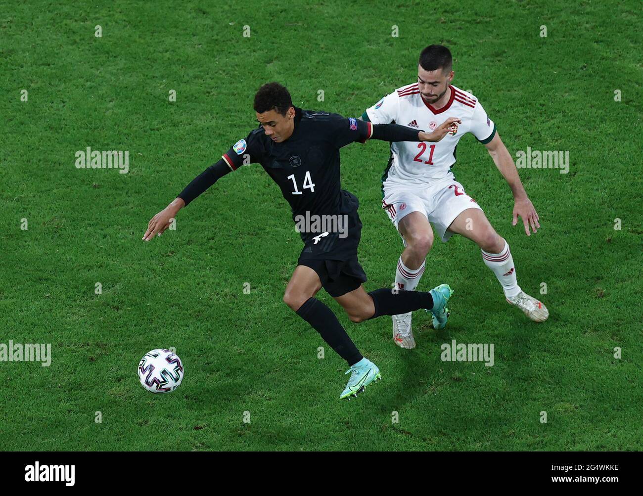 Munich, Germany. 23rd June, 2021. Football: European Championship ...