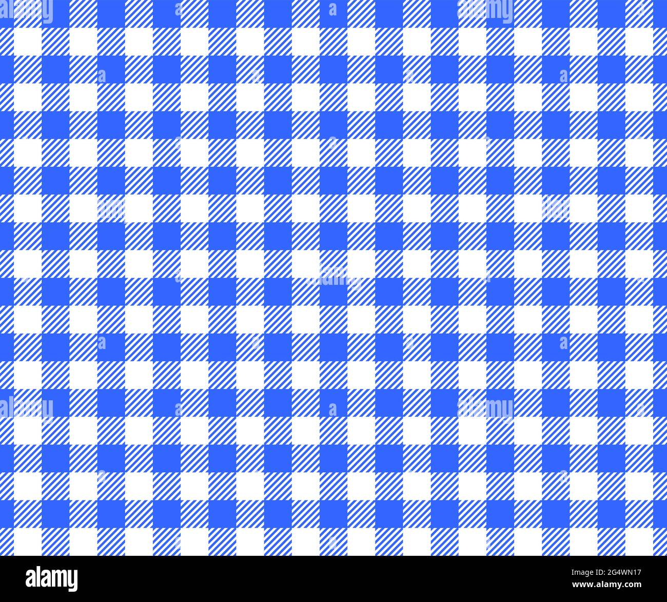 Blue and white checkered background with striped squares for picnic ...