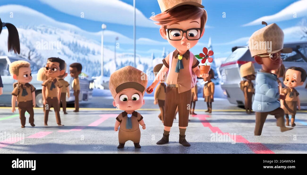USA. A scene from the (C)DreamWorks new film: The Boss Baby 2 (2021 ...