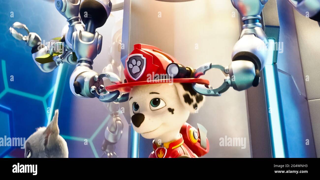 USA. A scene from the (C)Paramount Pictures new film: Paw Patrol: The ...