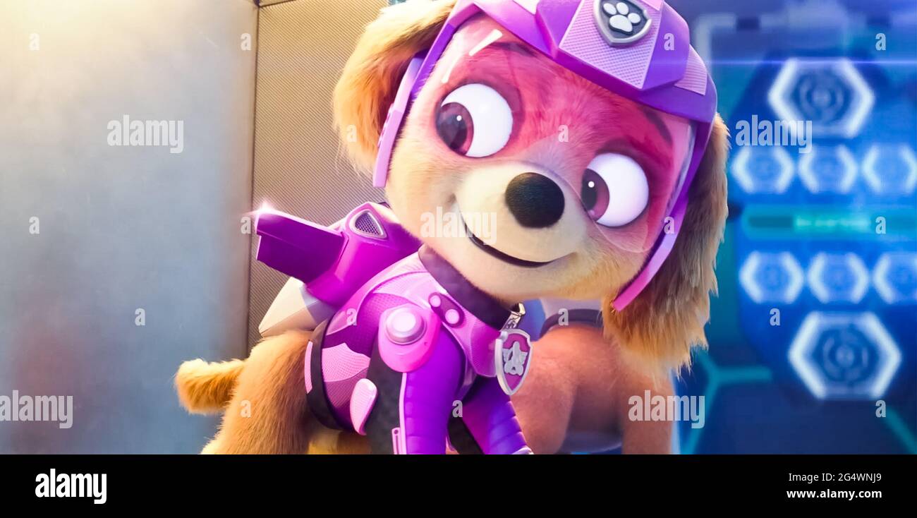 USA. A scene from the (C)Paramount Pictures new film: Paw Patrol: The ...