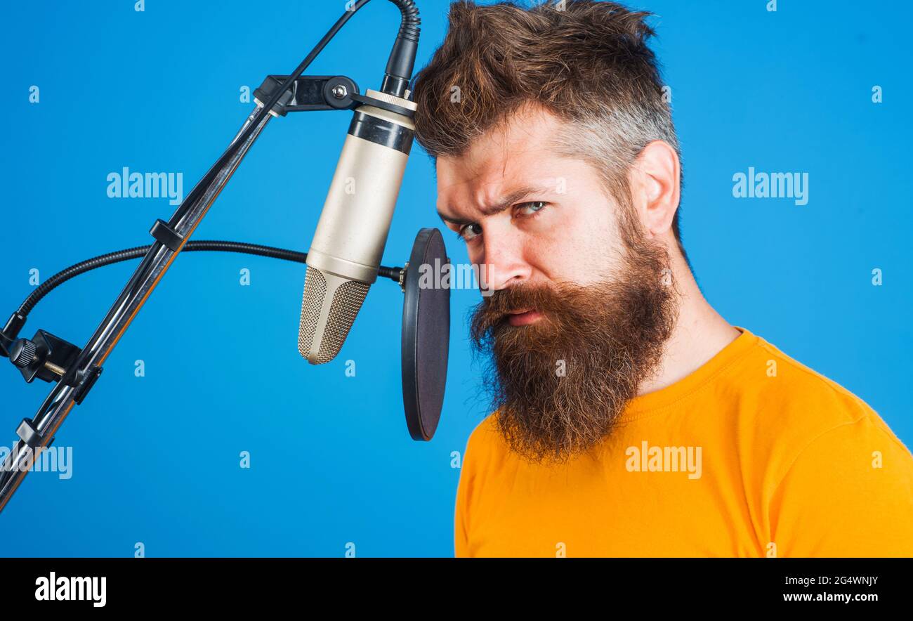 Professional home studio microphone hi-res stock photography and images ...