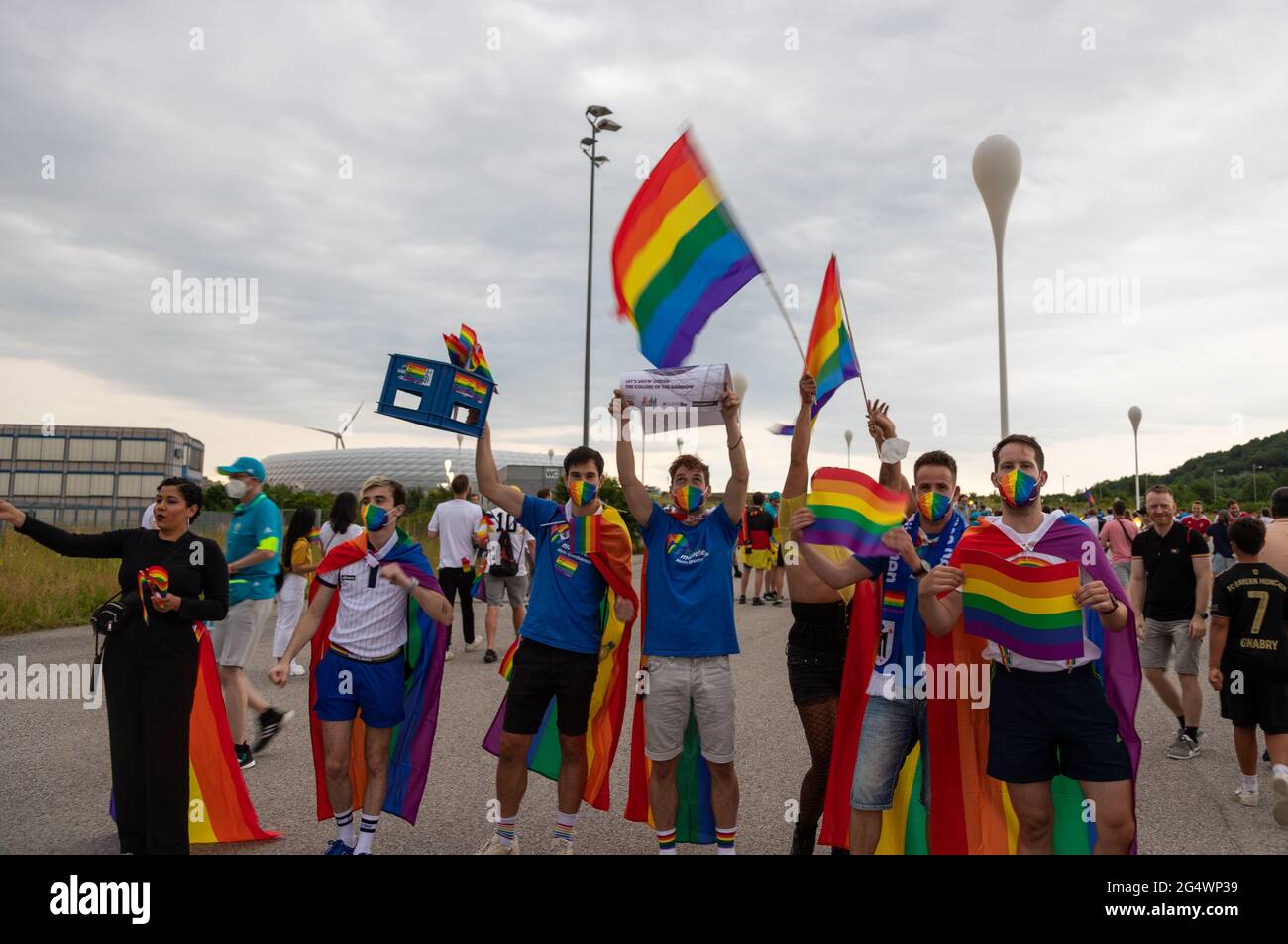 Allianz arena munich 2021 hi-res stock photography and images - Alamy