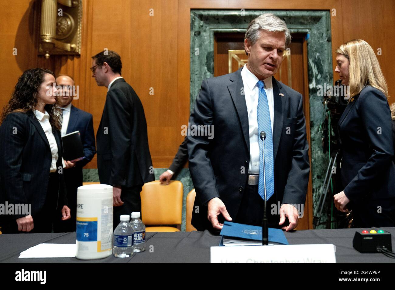 Washington, United States Of America. 23rd June, 2021. Christopher Wray ...