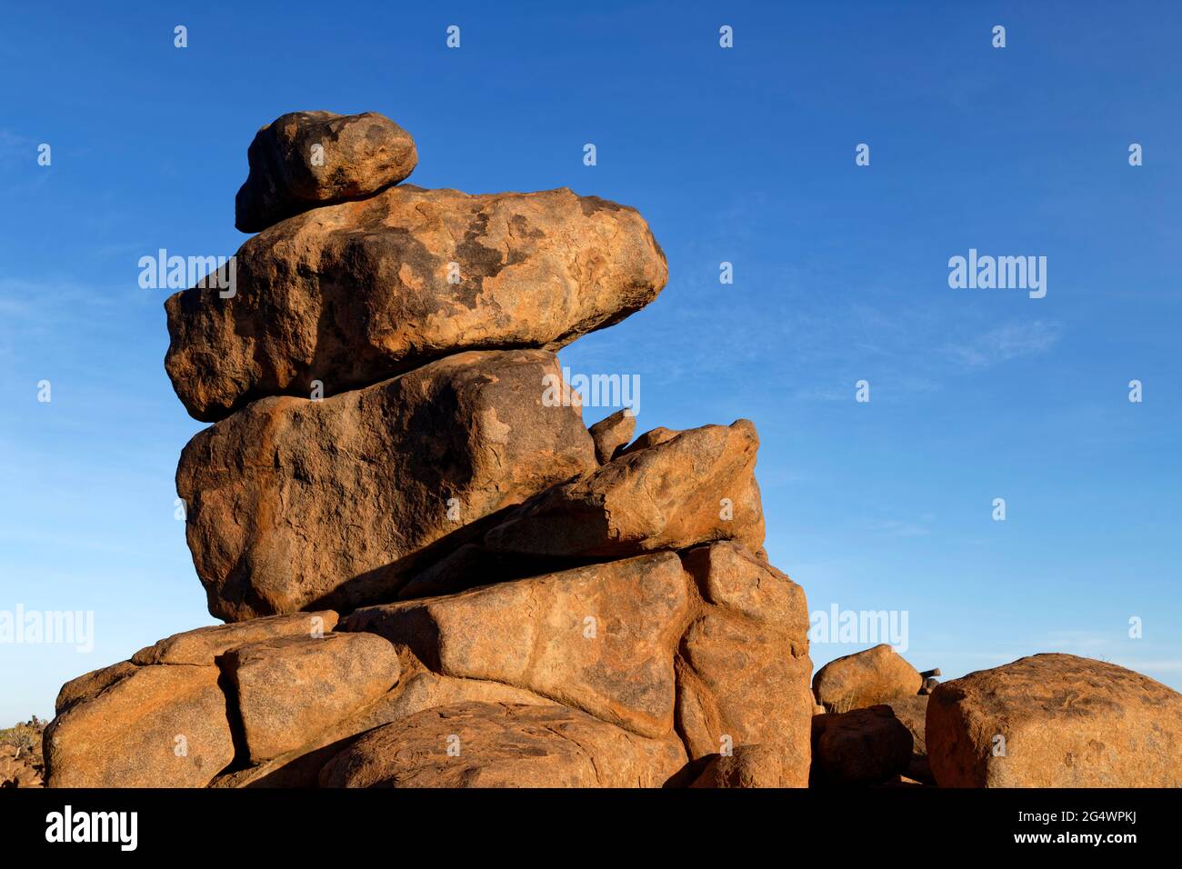 Giants' Playground on Farm Gariganus east of Keetmanshoop: weathered ...