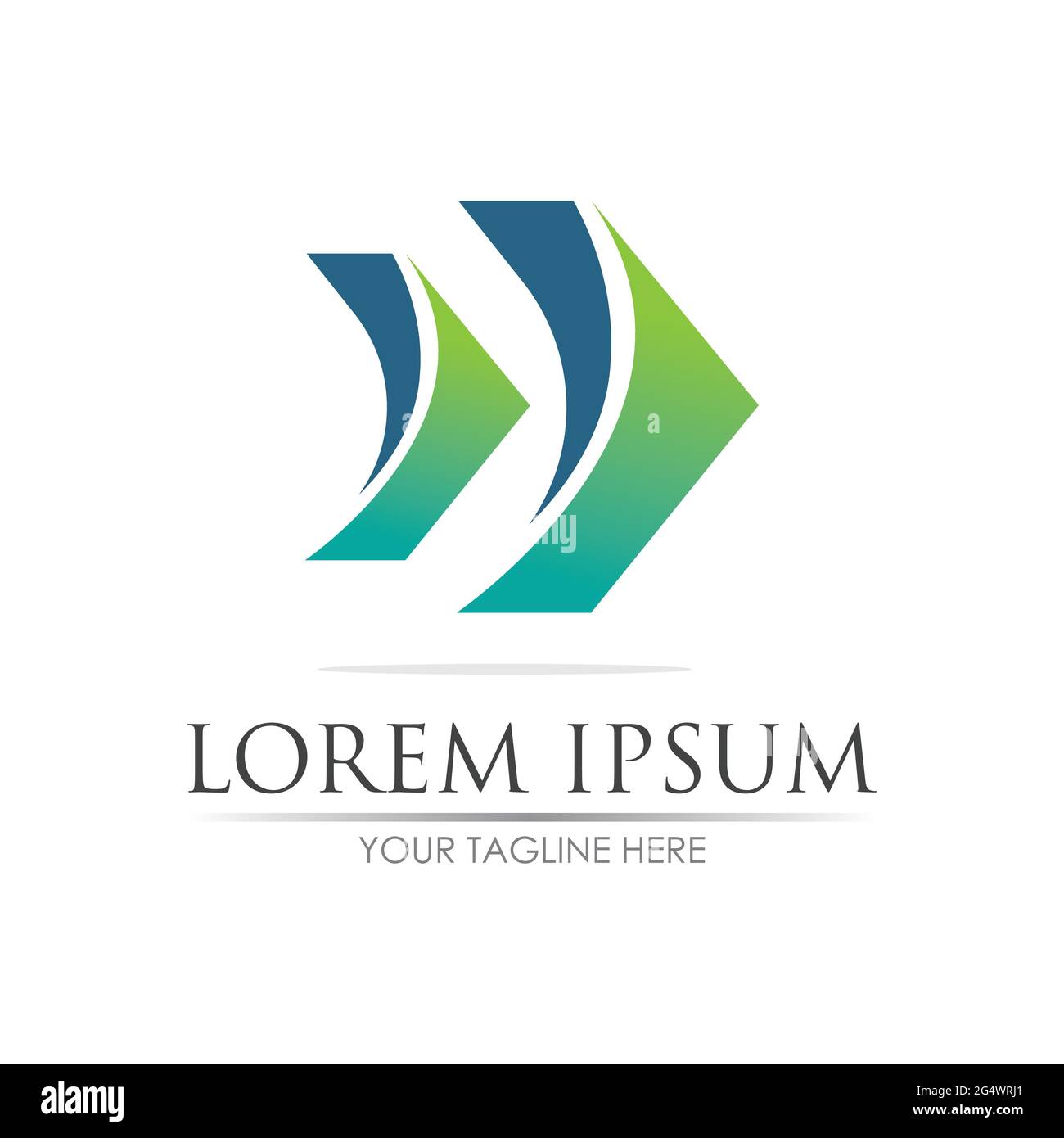 Arrow vector illustration icon Logo Template design Stock Vector Image ...