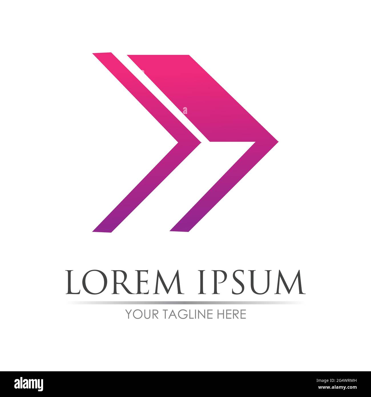 Arrow vector illustration icon Logo Template design Stock Vector Image ...