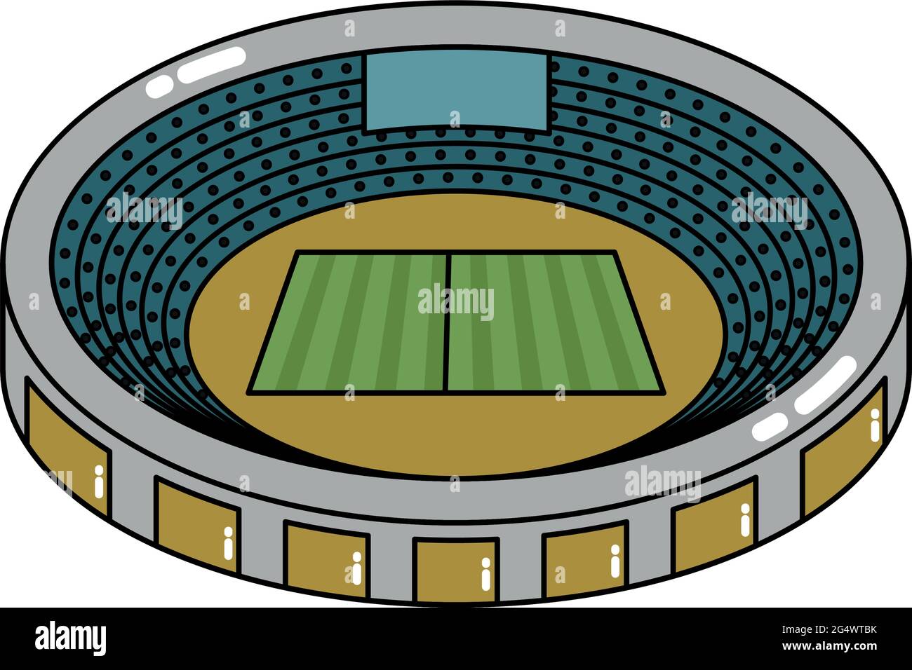 Soccer city stadium map Cut Out Stock Images & Pictures - Alamy