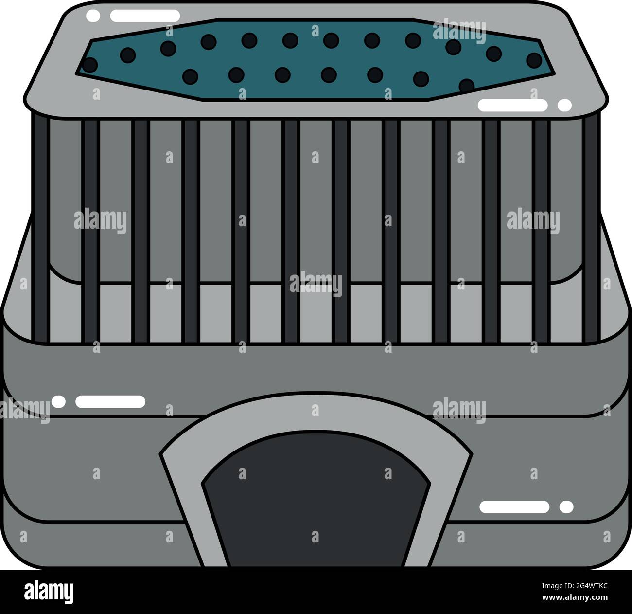 Isolated 3D stadium icon Modern building Stock Vector Image & Art - Alamy