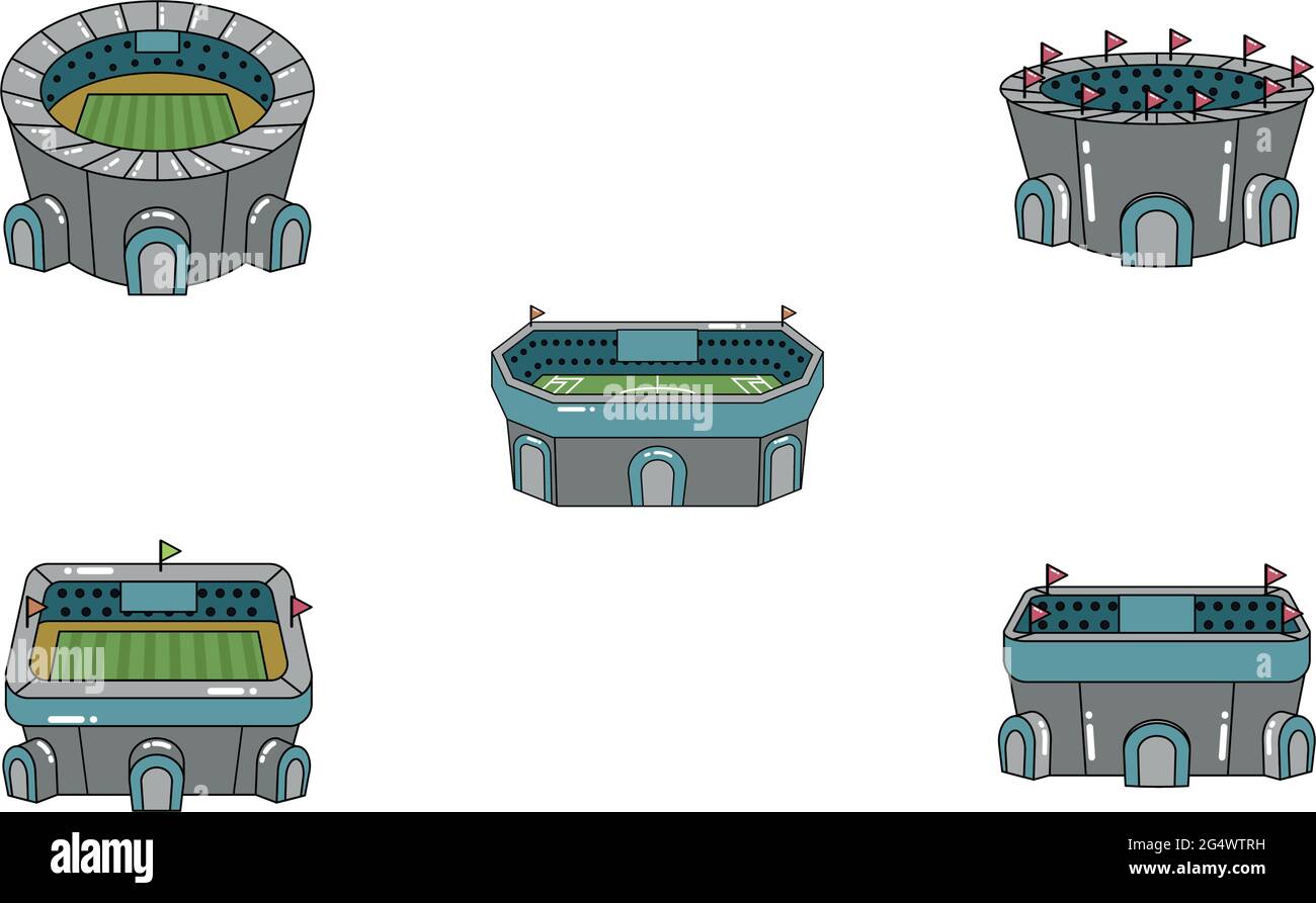 Soccer stadiums Cut Out Stock Images & Pictures - Alamy