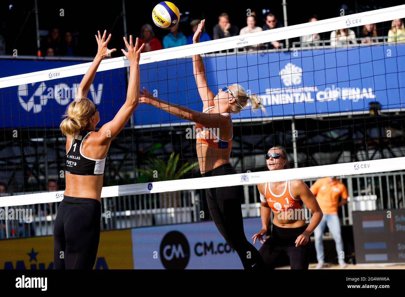 Den Haag, NETHERLANDS - JUNE 23: Katja Stam (1) of The Netherlands ...
