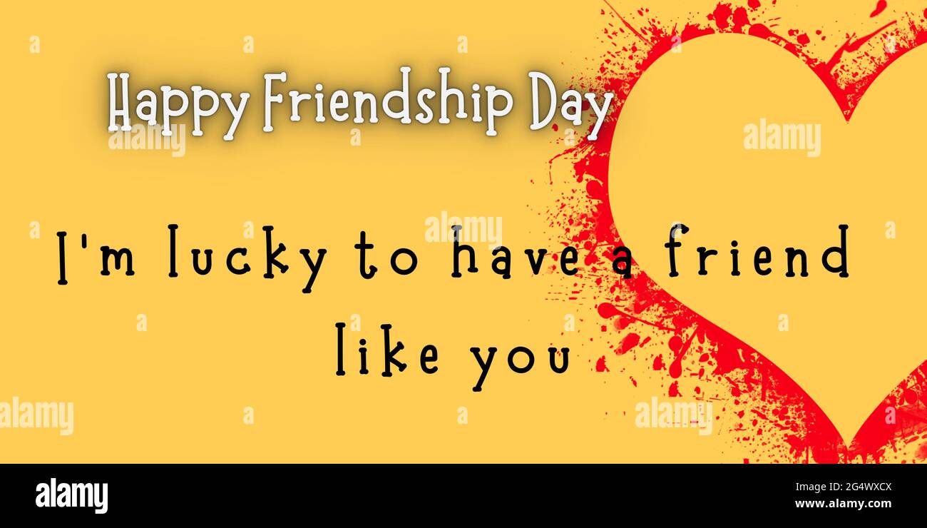 Friendship Day is celebrated every year on the first Sunday of August ...