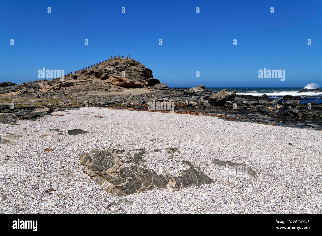 Lüderitz peninsula in the Sperrgebiet National Park: coast at Diaz ...