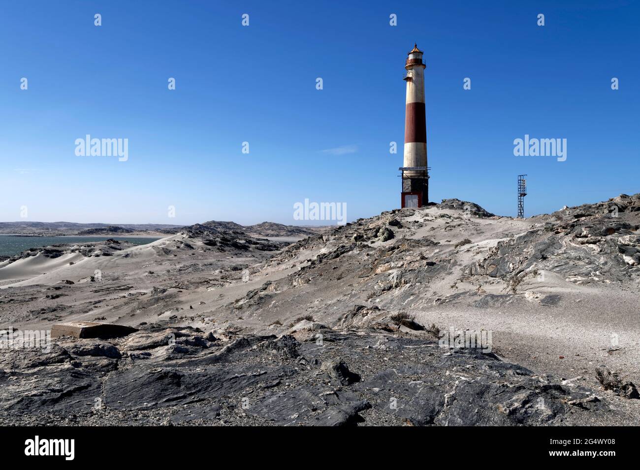 Lüderitz peninsula in the Sperrgebiet National Park: Lighthouse at Diaz ...