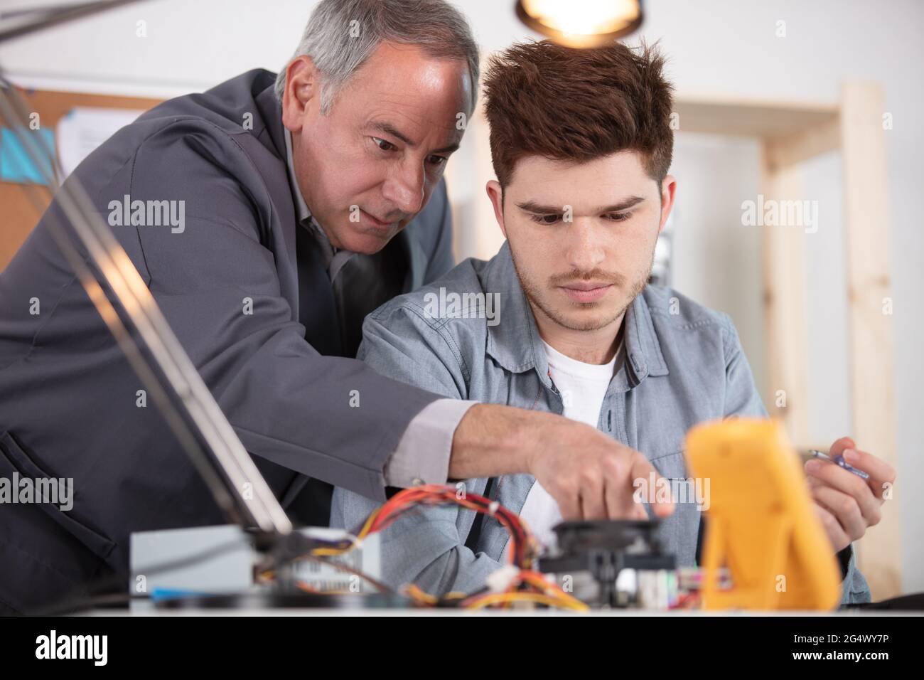 technical vocational training in industry Stock Photo - Alamy