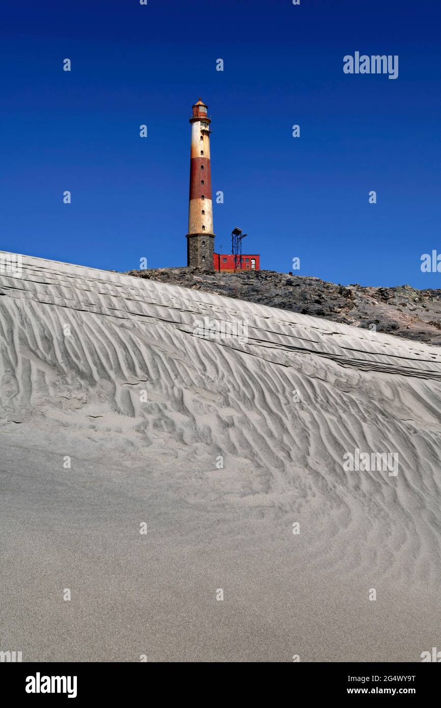 Lüderitz peninsula in the Sperrgebiet National Park: Lighthouse at Diaz ...
