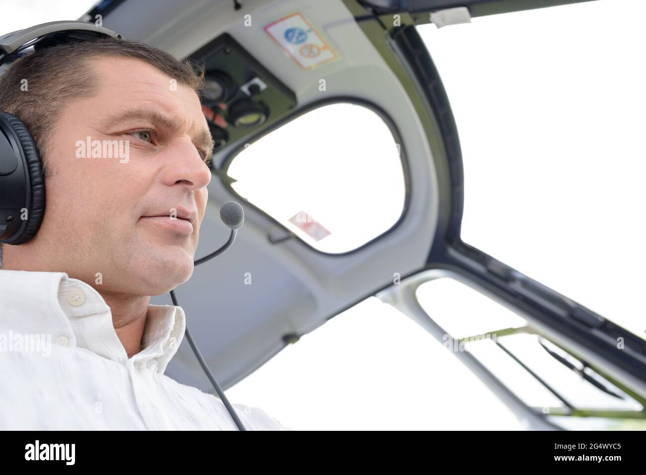 Chopper pilot hi-res stock photography and images - Alamy
