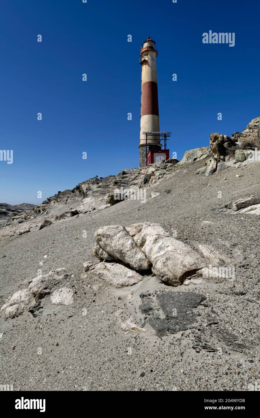 Lüderitz peninsula in the Sperrgebiet National Park: Lighthouse at Diaz ...