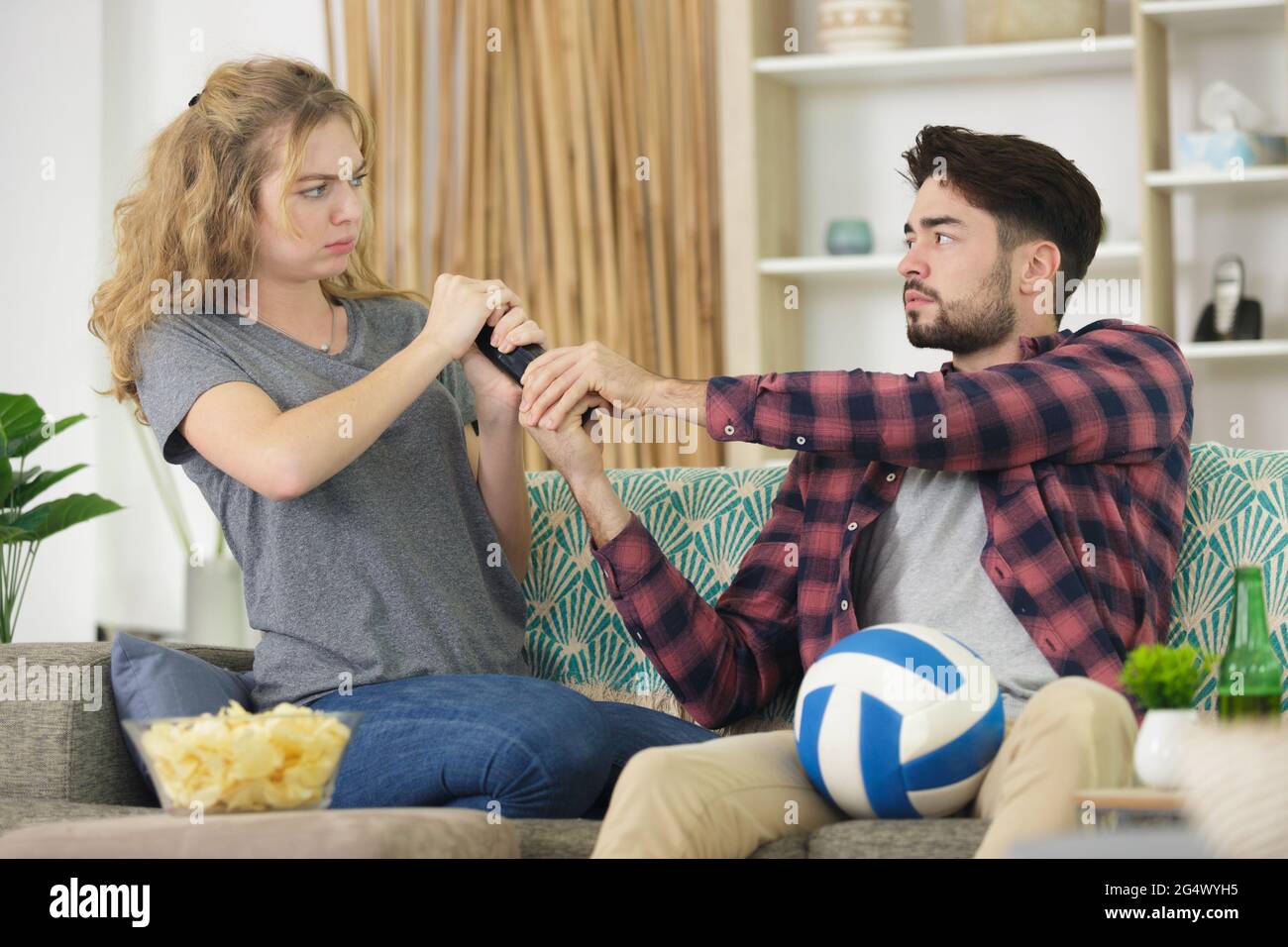Fighting remote control hi-res stock photography and images - Alamy