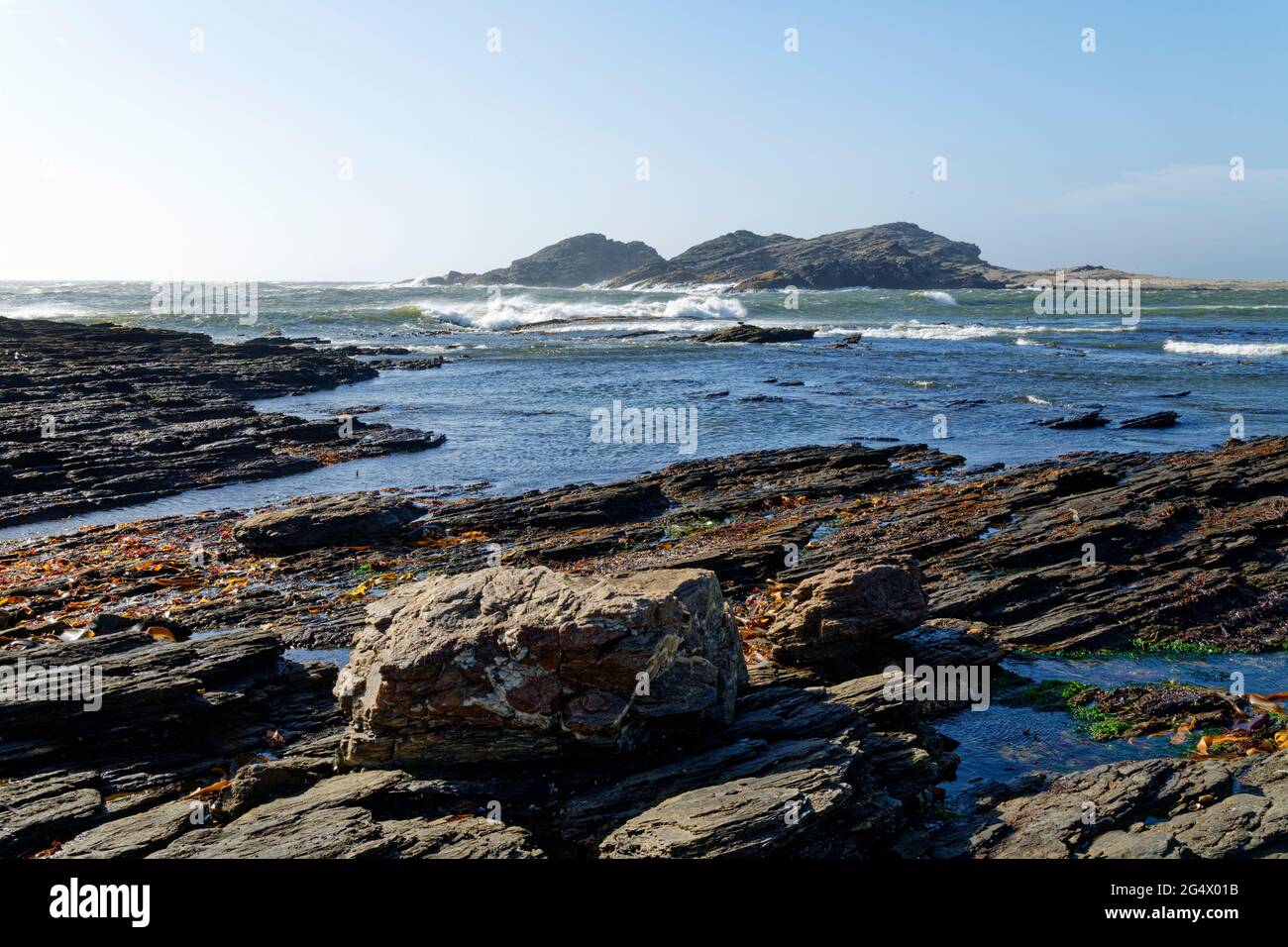 Lüderitz peninsula in the Sperrgebiet National Park: Atlantic coast at ...