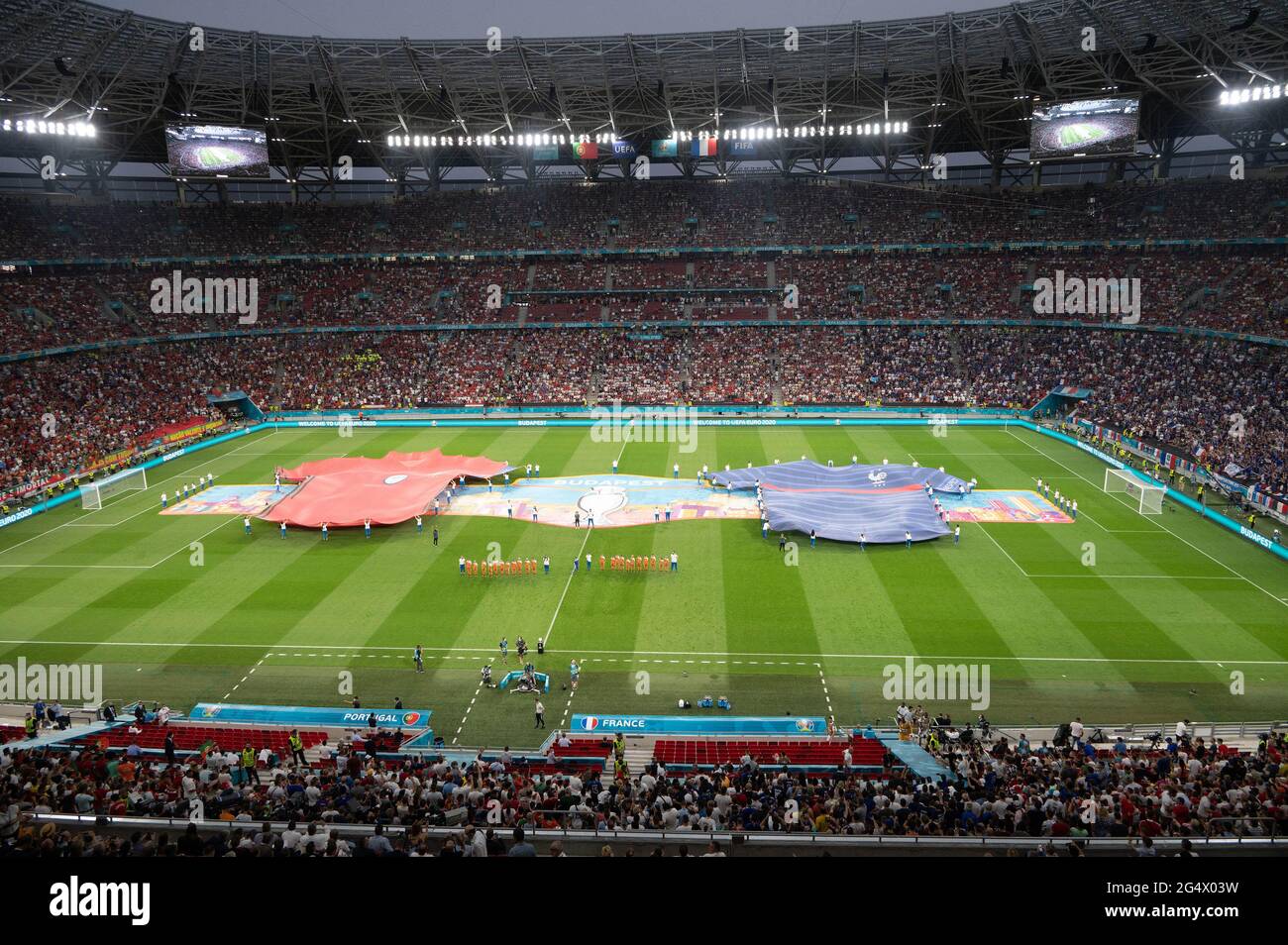 General View of the stadium during UEFA Euro 2020 Championship Group F ...
