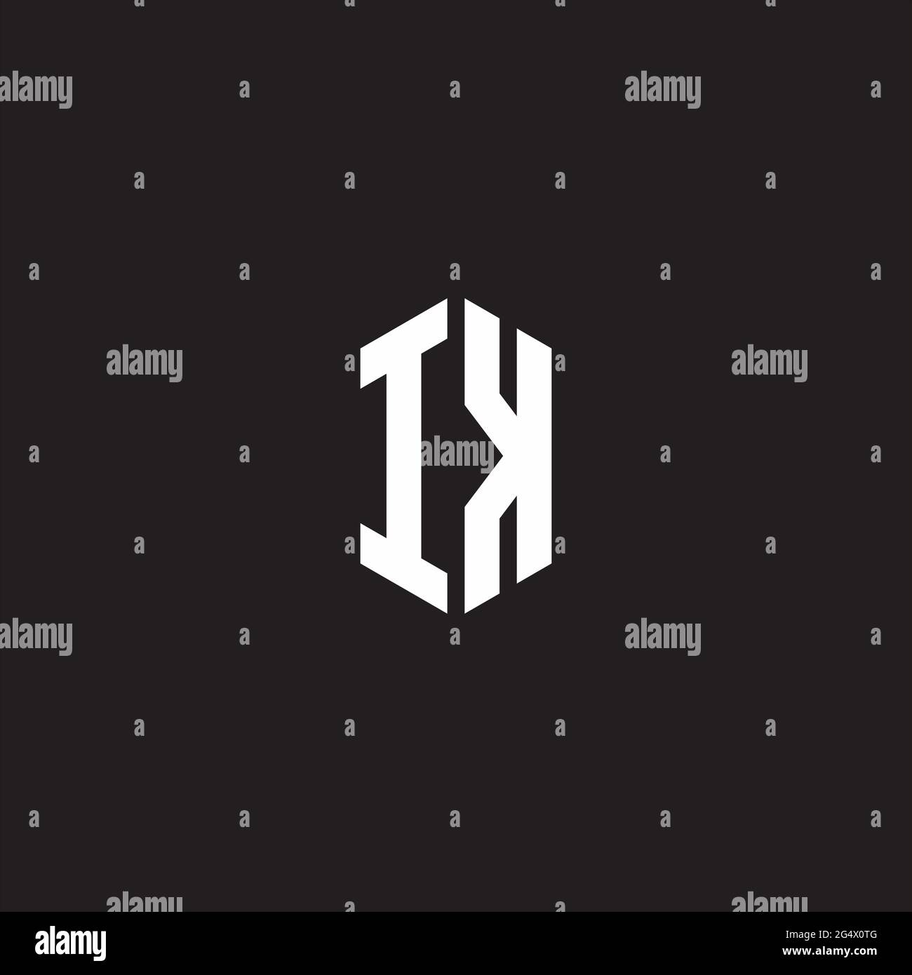 Ik logo Stock Vector Images - Alamy