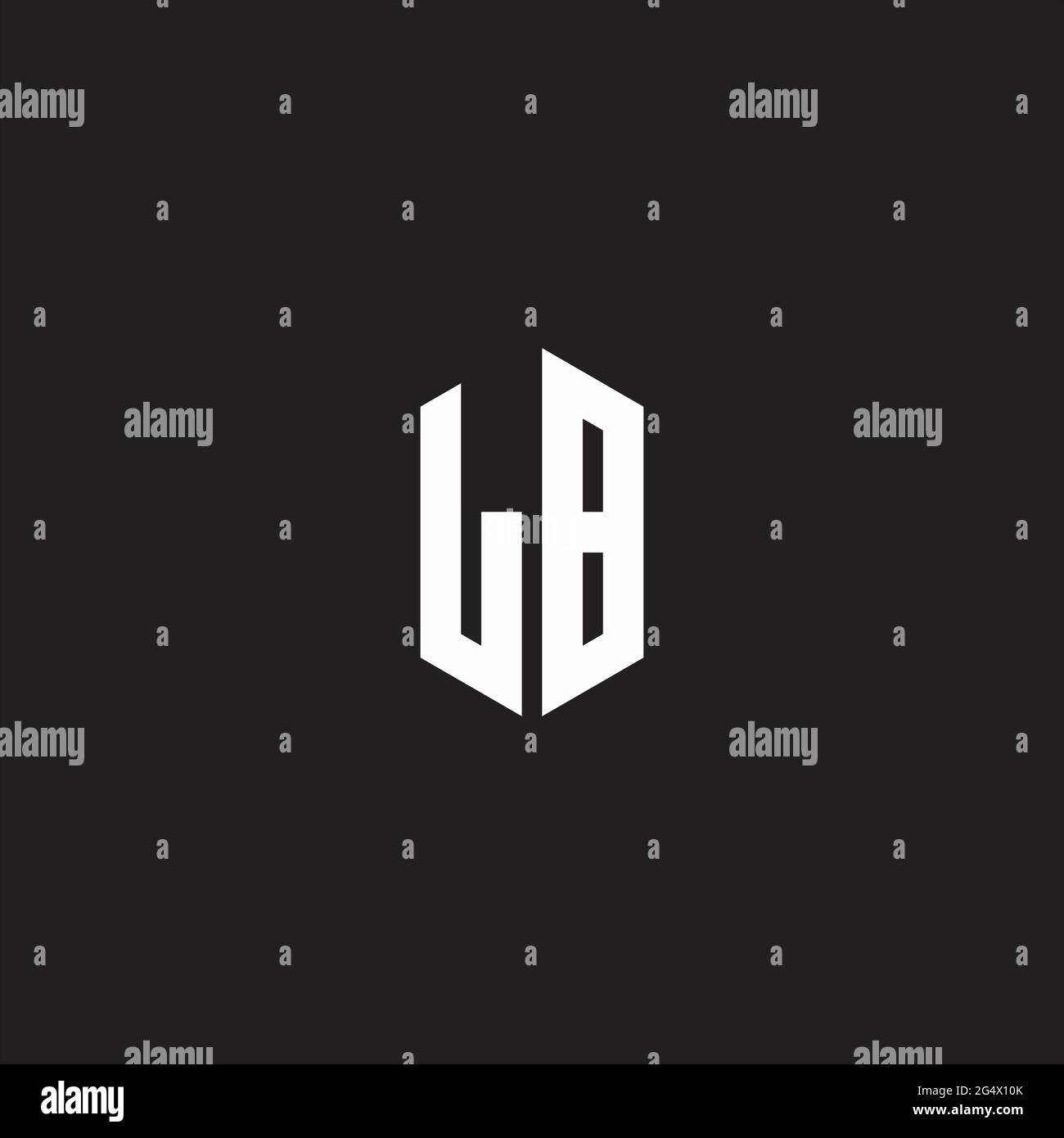 Lb logo design hi-res stock photography and images - Alamy