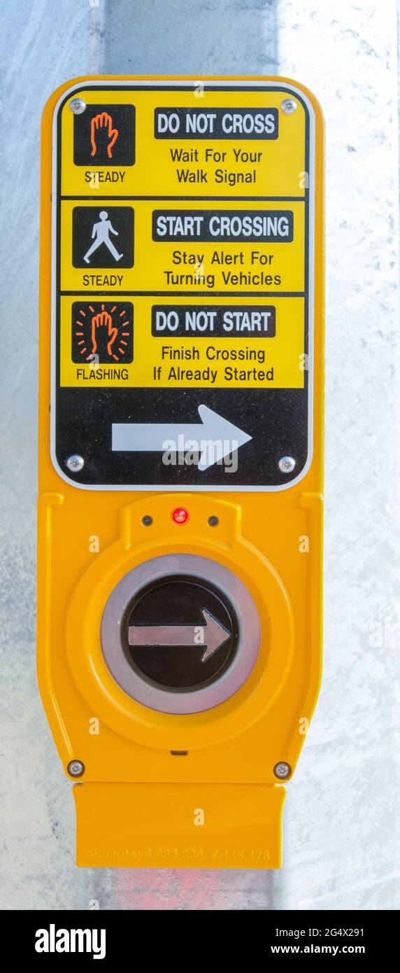 Pedestrian crossing signal hi-res stock photography and images - Alamy