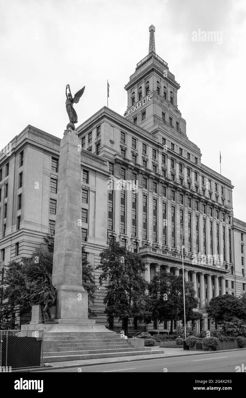 The Canada Life Building stands as a familiar landmark in Toronto Stock ...