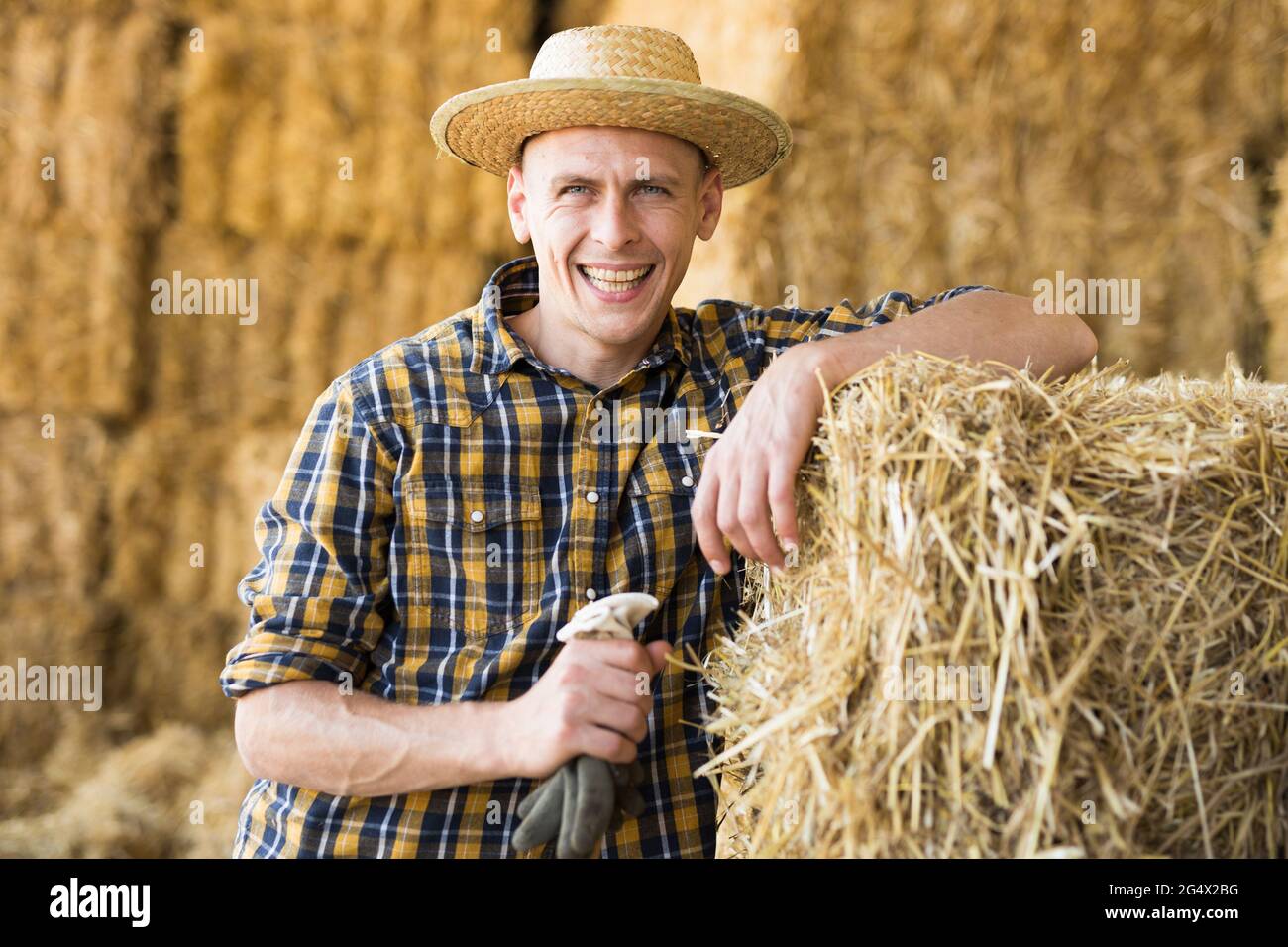 Young canadian farmer hi-res stock photography and images - Alamy