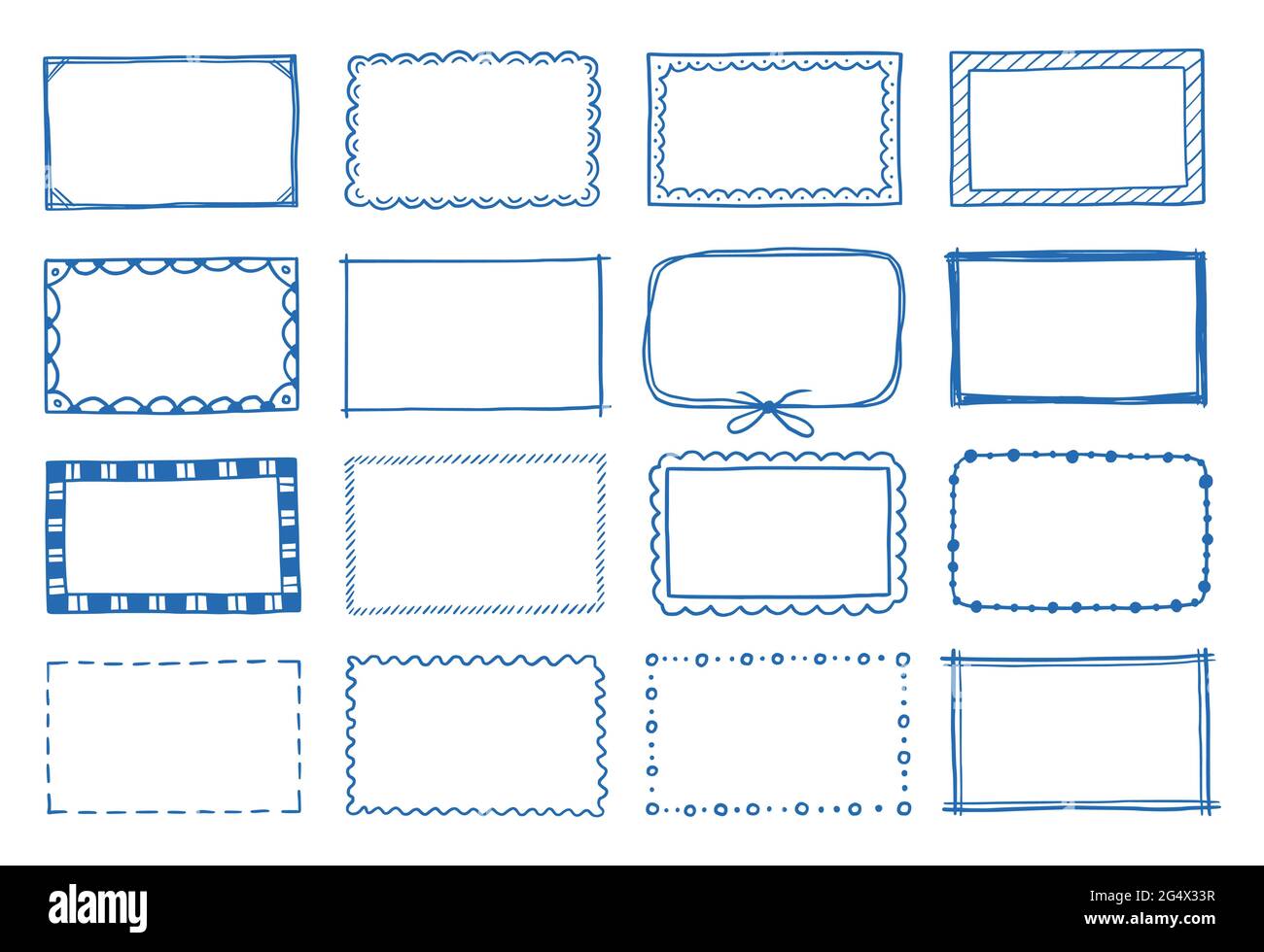 Sketch Border Vector