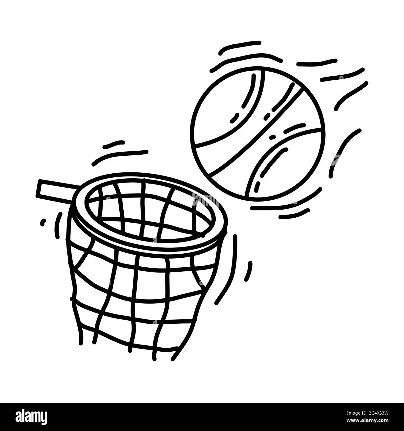 Basketballs Clipart Black And White Fish