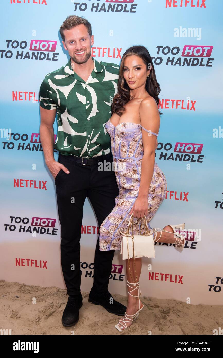 London, UK. 23rd June, 2021. Robert Van Tromp and Christina Carmela ...