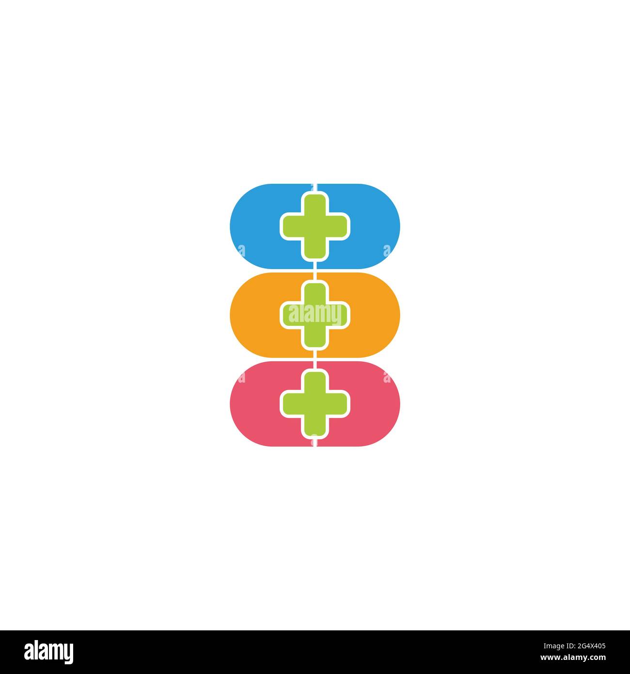 various drugs colorful design decoration medical symbol vector Stock ...