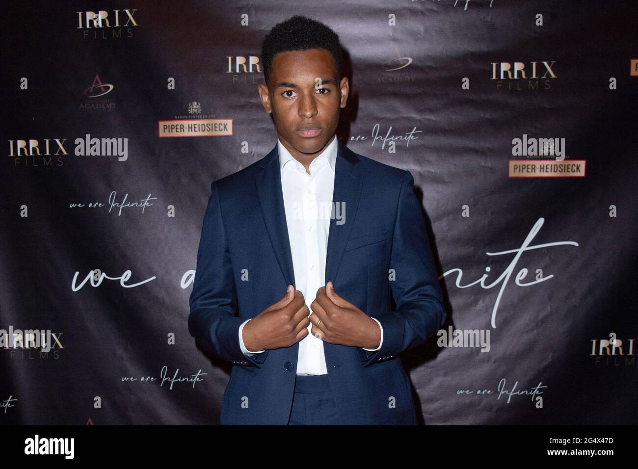 Paris, France. 23rd June, 2021. Adam Nourou attending the We Are ...