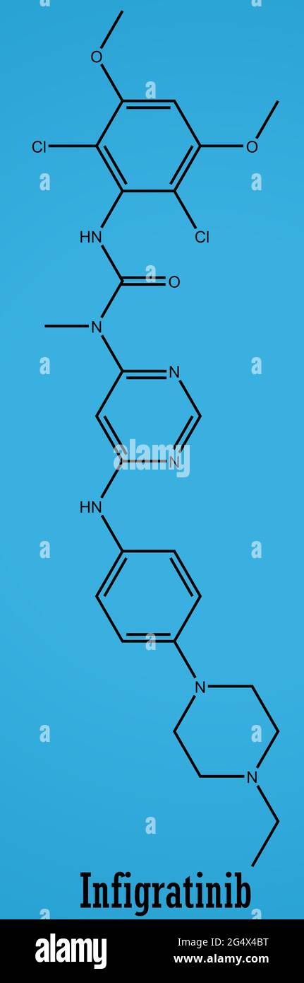 Infigratinib, is an anti-cancer medication used to treat ...