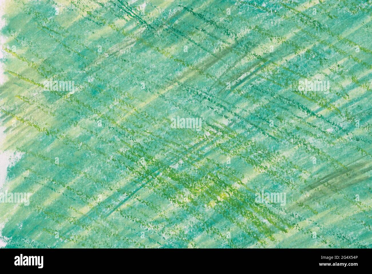 green color crayon drawing background texture Stock Photo - Alamy