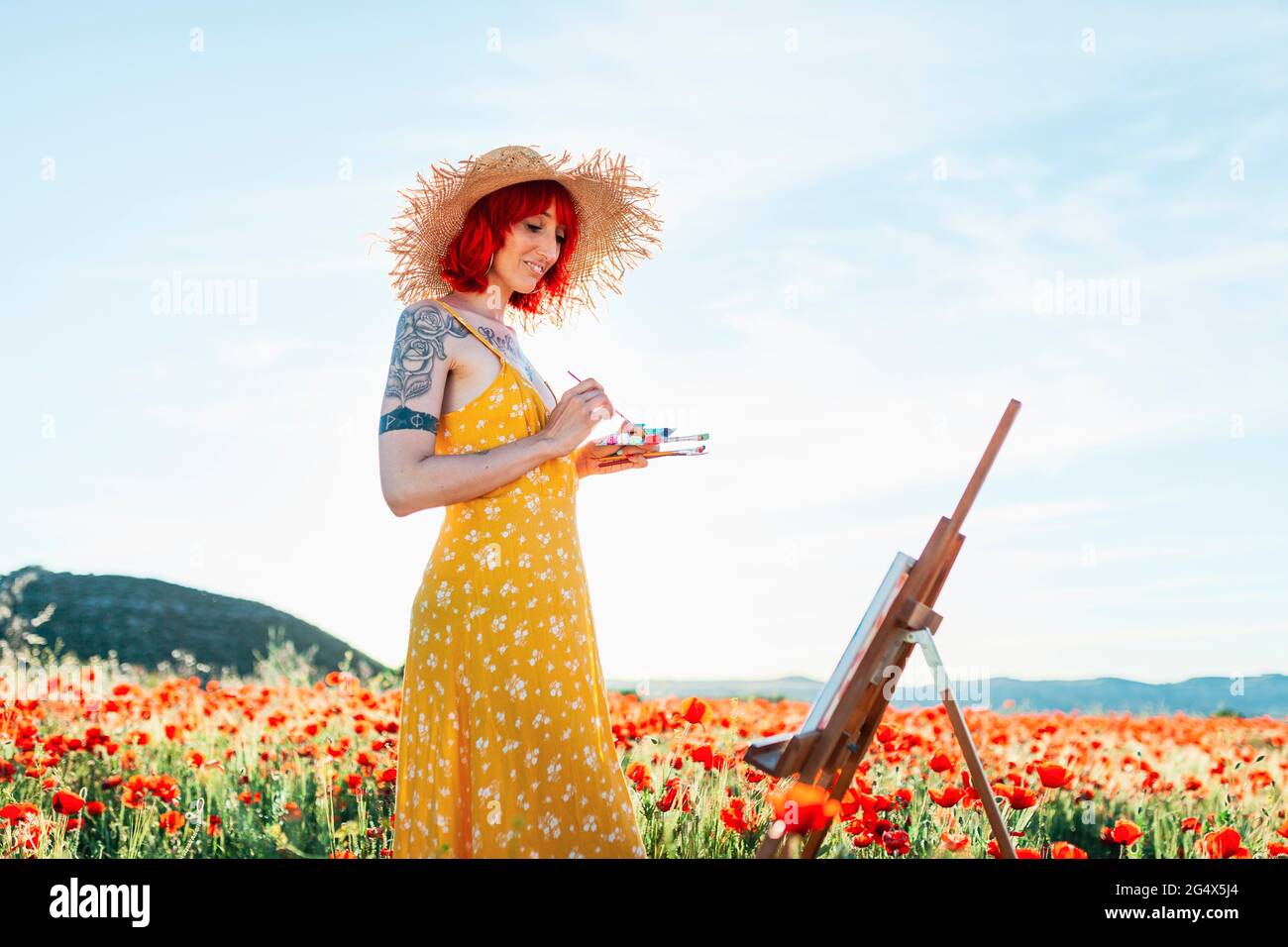 Artist field hi-res stock photography and images - Alamy