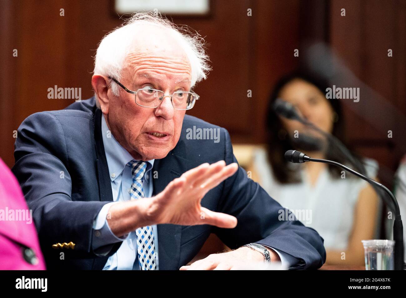 June 23, 2021 - Washington, DC, United States: U.S. Senator Bernie ...