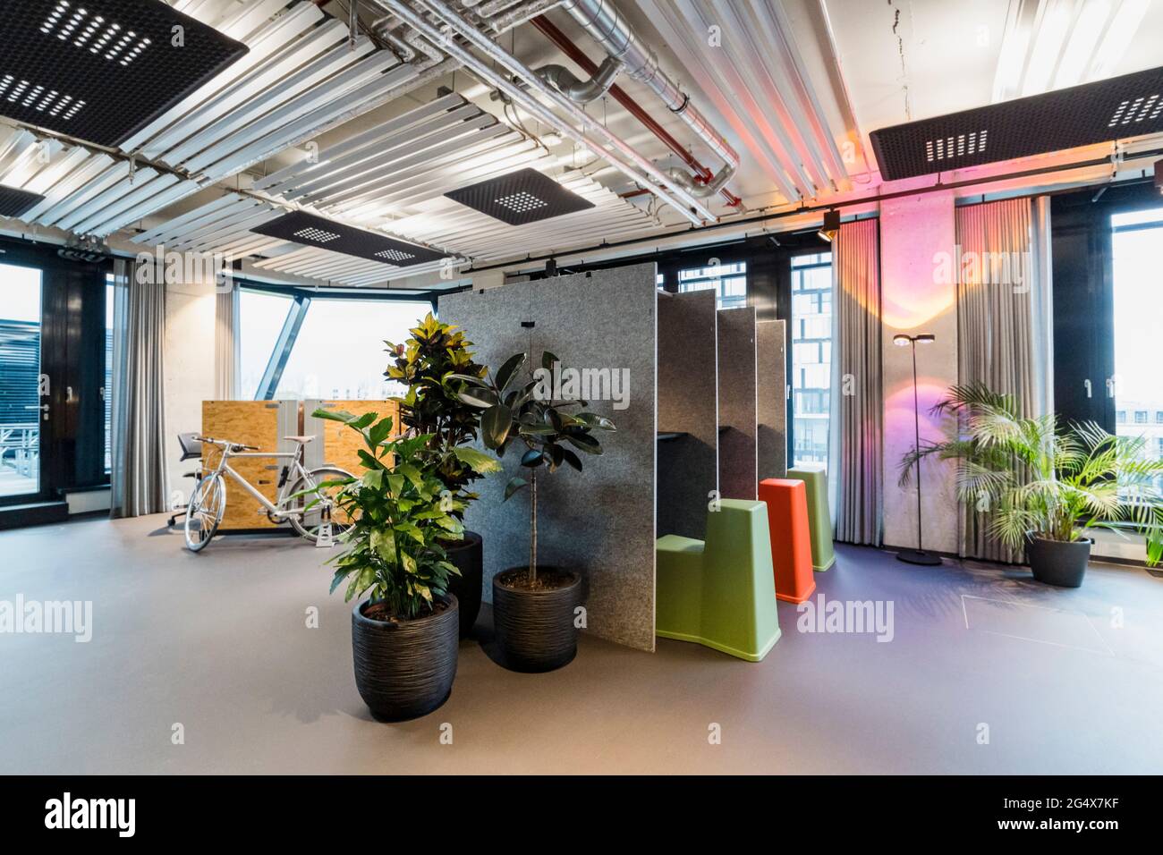 Office plants hi-res stock photography and images - Alamy