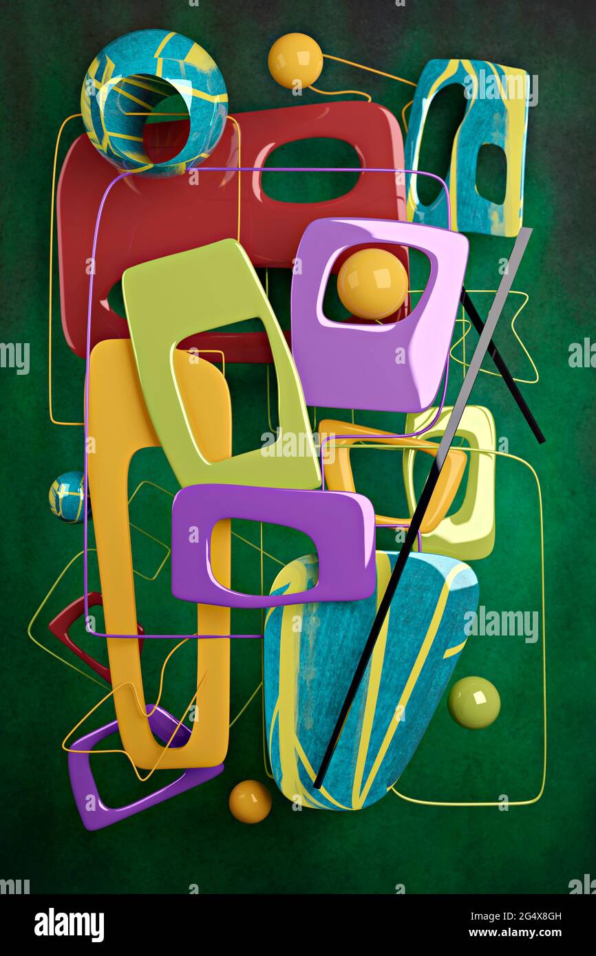 Backdrop shapes hi-res stock photography and images - Alamy