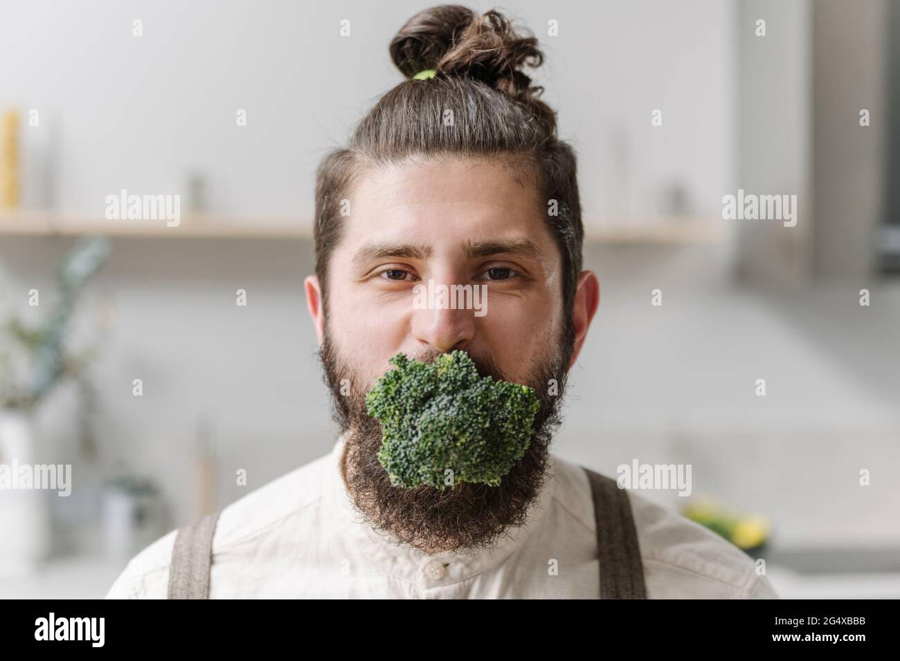 Broccoli man hi-res stock photography and images - Alamy
