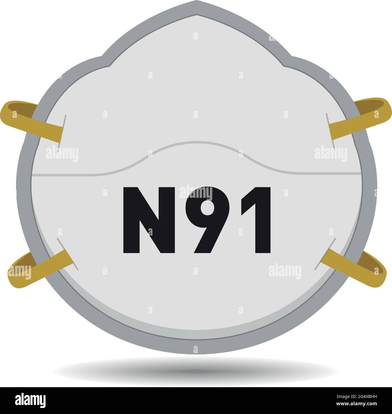 Hospital covid masks Stock Vector Images - Alamy